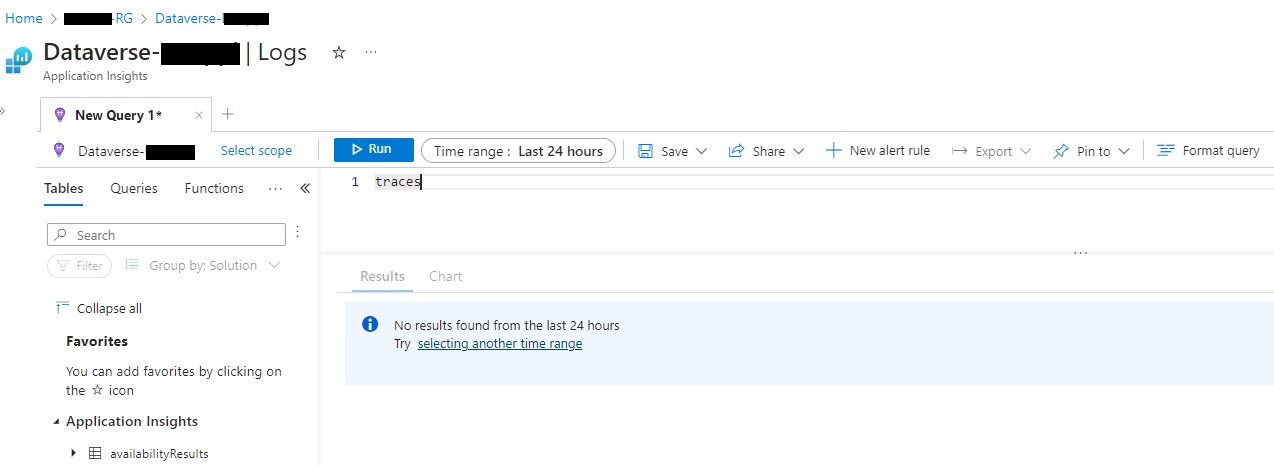 Dataverse Custom Telemetry Not Exporting to Application Insights ...